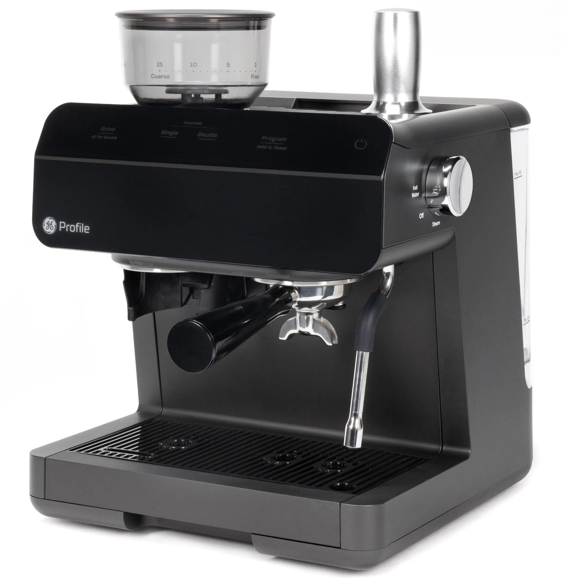GE Appliances GE Profile 15-Bar 2-Cup Semi-Automatic Espresso Machine ...