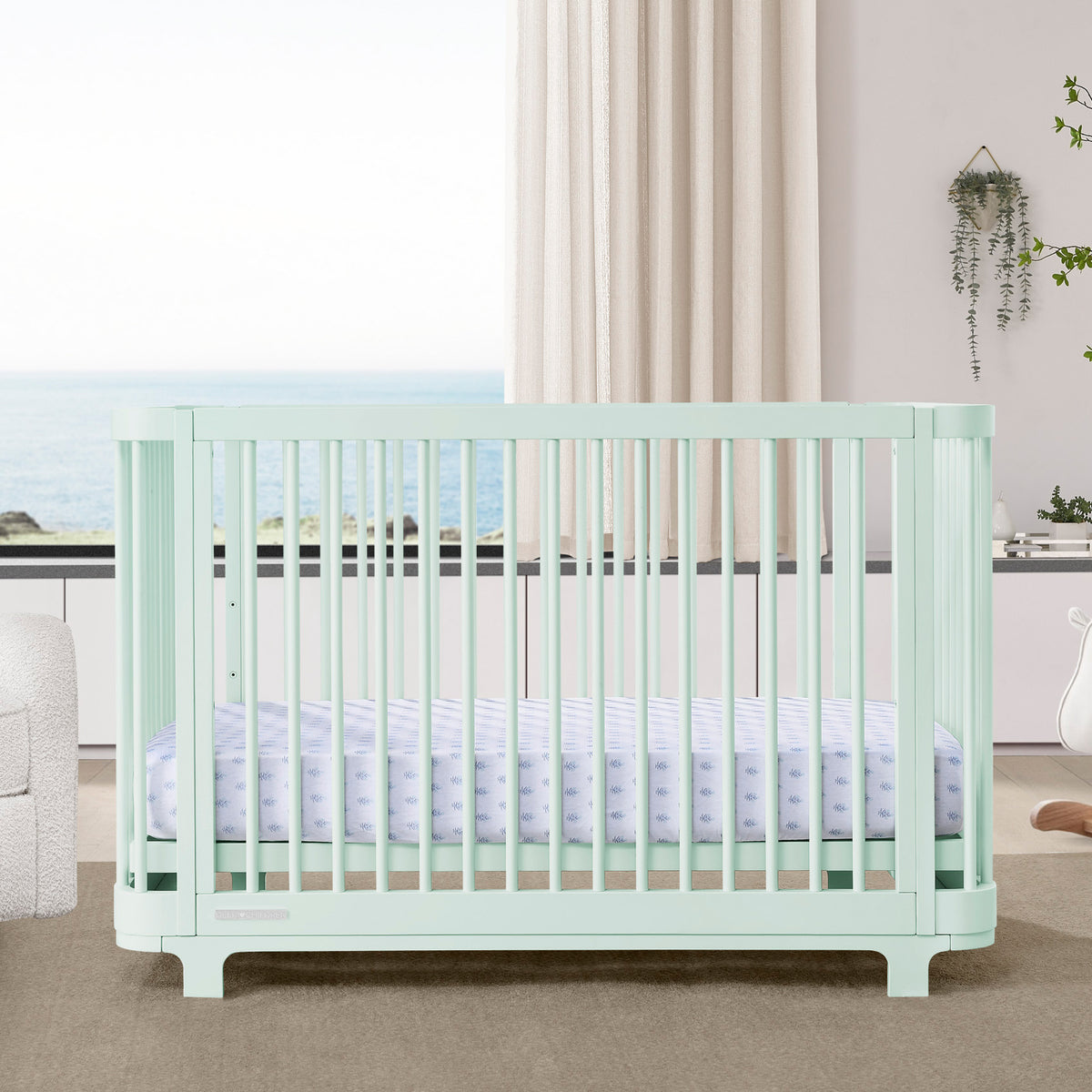 DELTA CHILDREN OpenBox Nest 4-in-1 Convertible Crib - Greenguard Gold ...