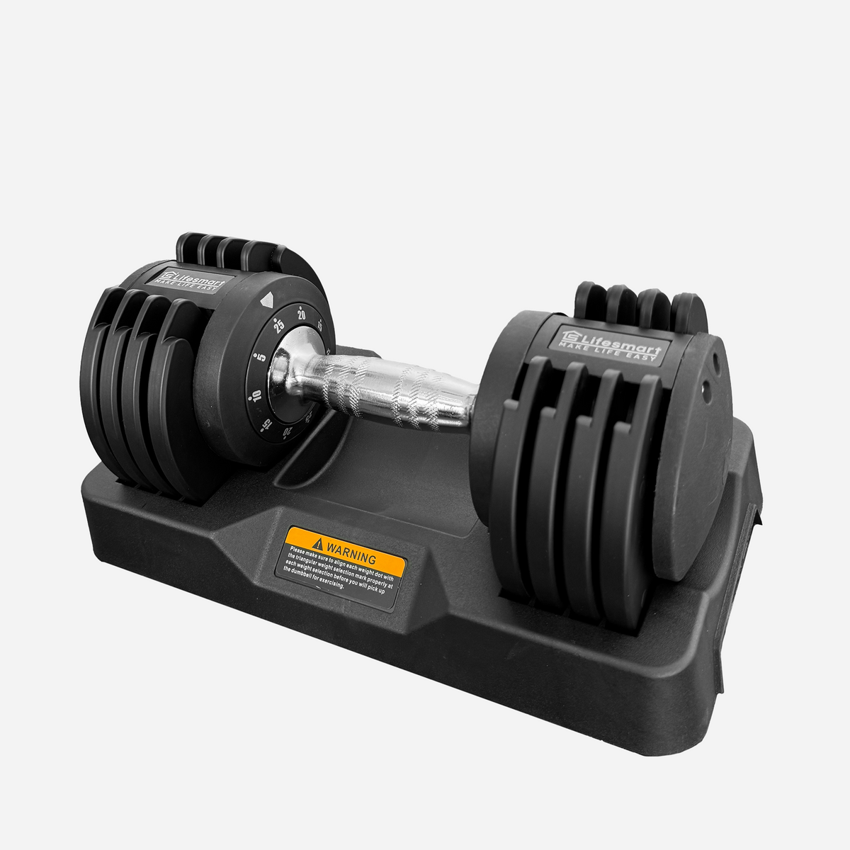 Lifesmart 25lb. Adjustable Dumbbell – REBEL