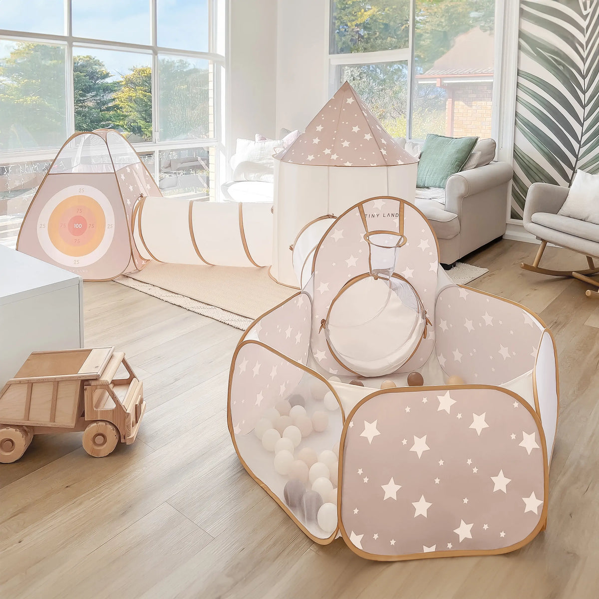 Tiny Land® Discovery 5-in-1 Play Tunnel With No Balls – REBEL