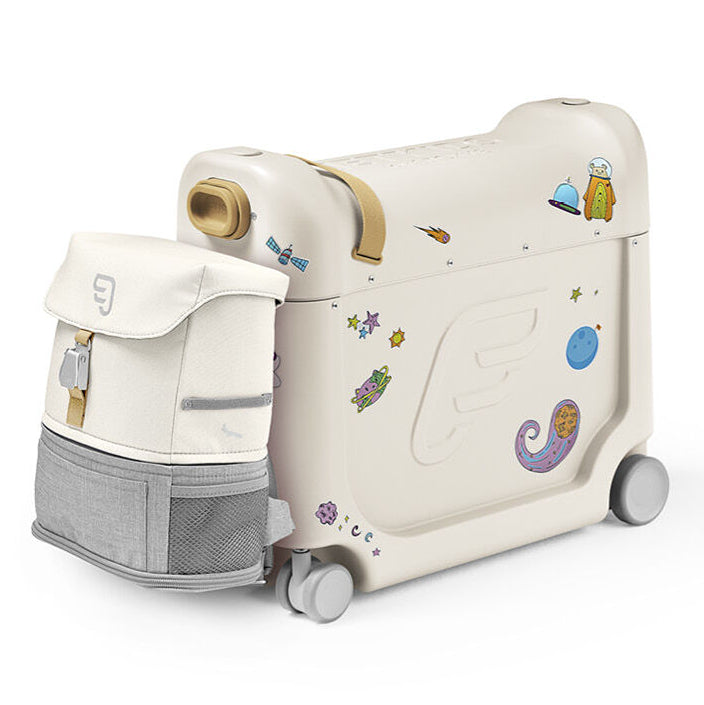 Stokke JETKIDS Travel bundle - BedBox + Crew BackPack - White – REBEL