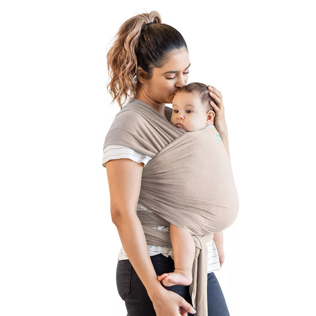 Moby Wrap Elements Baby Wrap Carrier - Taupe – REBEL