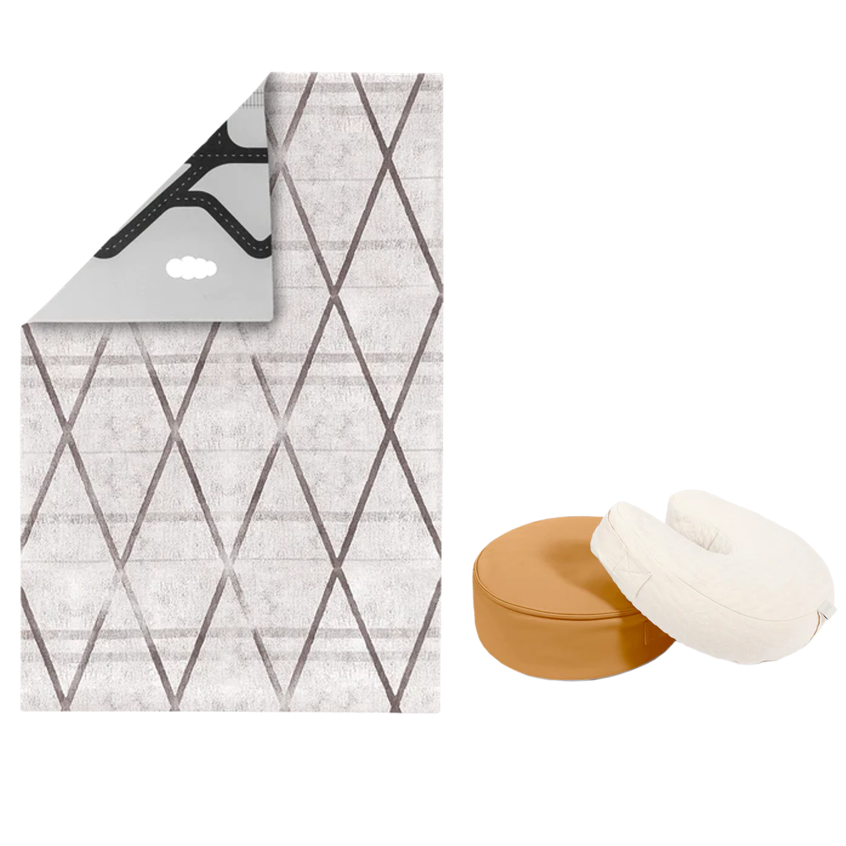 Liv Play Rug + Perch Pillow – REBEL